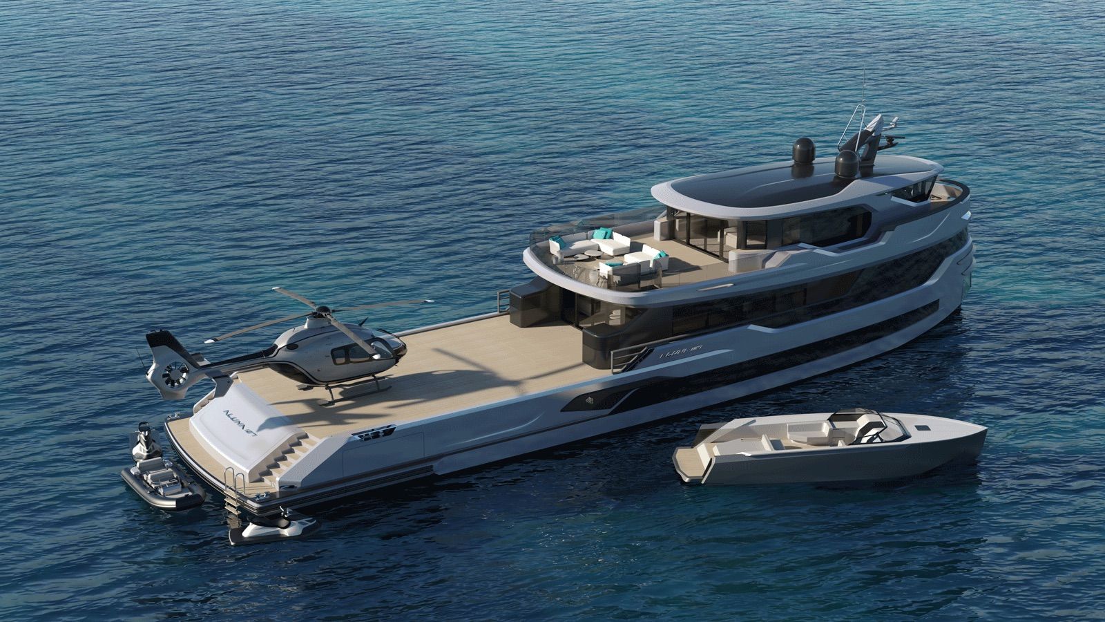 FDC Yachts reveals Aluna 127 model